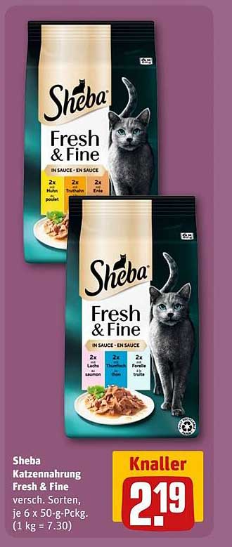Sheba Fresh & Fine Angebot bei REWE Center