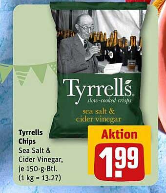 Tyrrell's Chips Angebot bei REWE Center