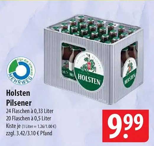 Holsten Pilsener Angebot bei Famila Nord Ost - ProspektGuru.de