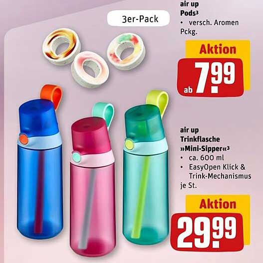 Air Up Trinkflasche »Mini-Sipper« 600 Ml Angebot bei REWE Center
