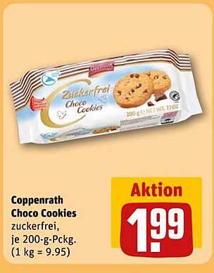 Coppenrath Choco Cookies Zuckerfrei Angebot bei REWE Center