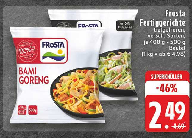 Frosta Fertiggerichte 500G – Bami Goreng Und Mehr Angebot bei Kaufland