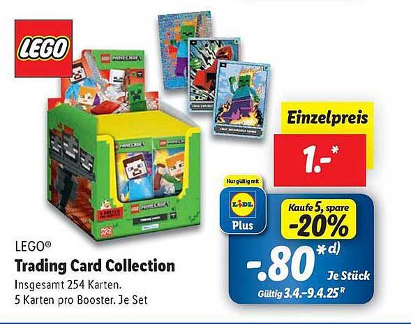 Lego® Trading Card Collection Angebot bei Lidl