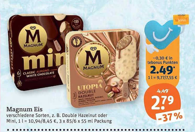 Magnum Eis Angebote – Jetzt bis zu 70 % Rabatt!