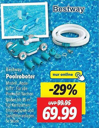 Bestway Poolroboter Angebot bei Lidl - ProspektGuru.de