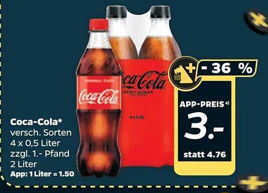 Coca-Cola* Angebot bei NETTO