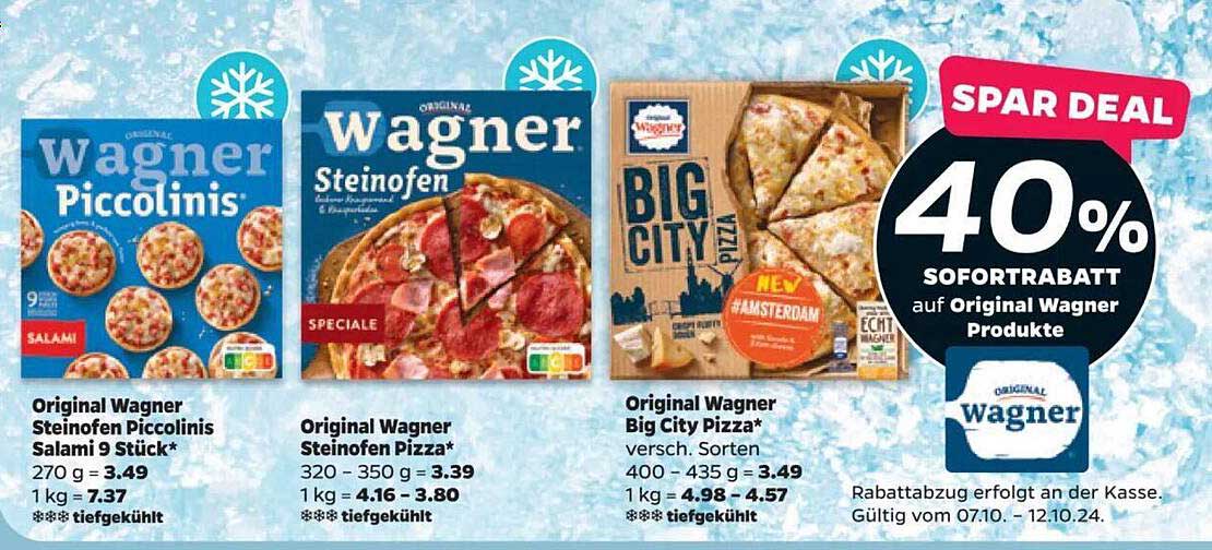 Original Wagner Steinofen Piccolinis Salami 9 Stück* Original Wagner ...