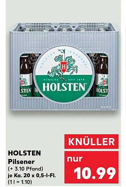 Holsten Pilsener Angebot bei Kaufland