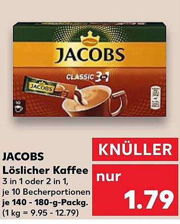 Wunderschne Jacobs Lslicher Kaffee Angebot Ebenbild