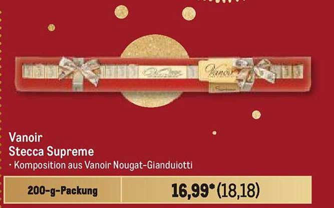 Vanoir Stecca Supreme Angebot bei METRO