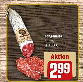 Longanissa Angebot bei REWE Center - ProspektGuru.de