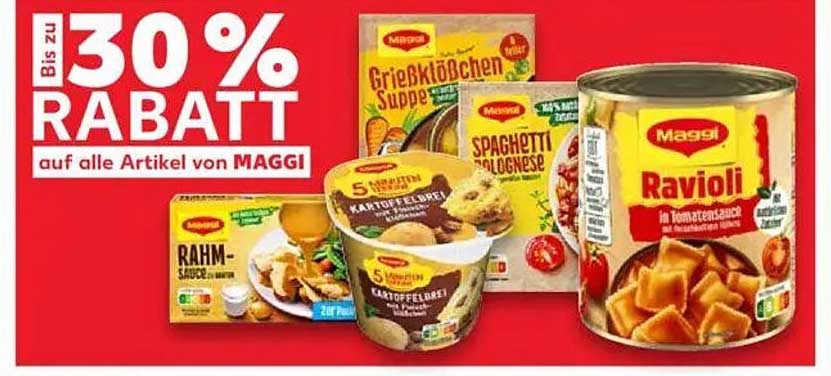 Maggi Ravioli Angebot bei Kaufland