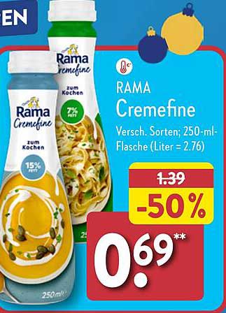 Rama Cremefine Angebot bei Aldi Nord - ProspektGuru.de