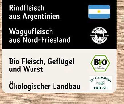 Rindfleisch Aus Argentinien Wagyu­fleisch Aus Nord-Friesland Bio ...