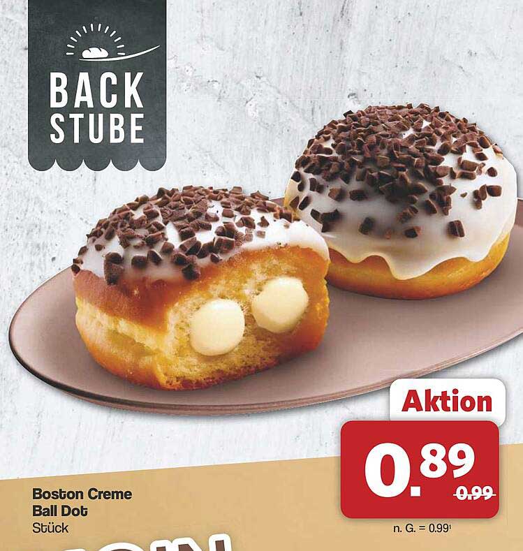 Boston Creme Ball Dot Angebot bei Famila Nord West - ProspektGuru.de