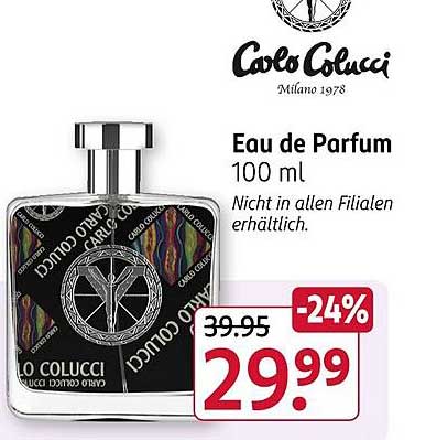 Carlo Colucci Eau De Parfum 100 Ml - Jetzt Zum Sonderpreis! Angebot bei ...