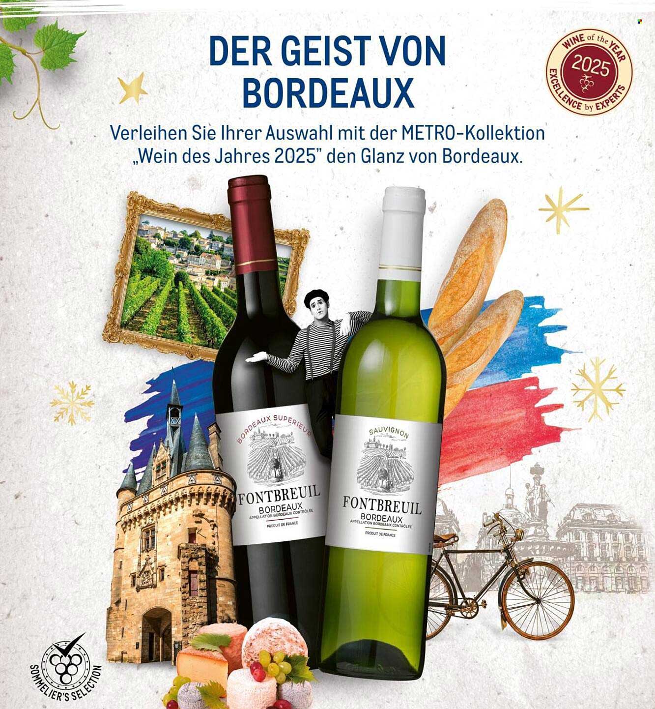 Der Geist Von Bordeaux - Wein Des Jahres 2025 Angebot bei METRO ...