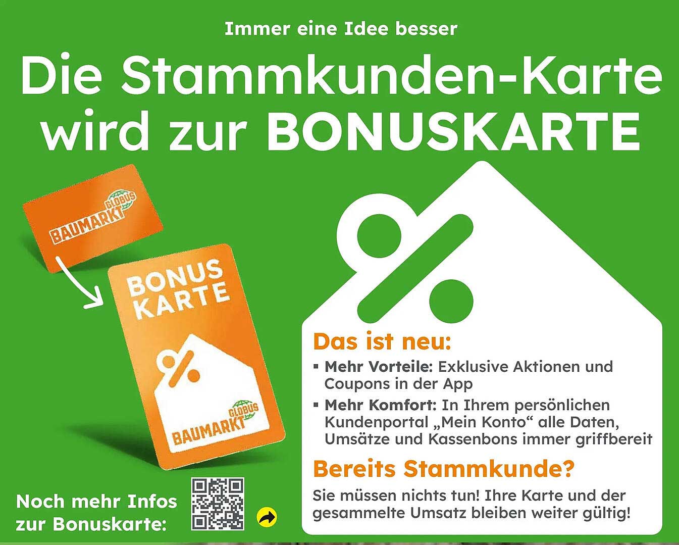 Globus Baumarkt De Stammkundenkarte