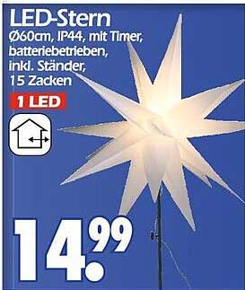 Led Stern Batteriebetrieben Mit Timer