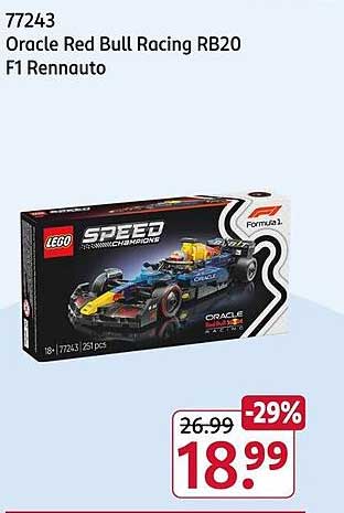 Lego Oracle Red Bull Racing Rb20 F1® Rennauto 77243 Angebot bei Müller ...