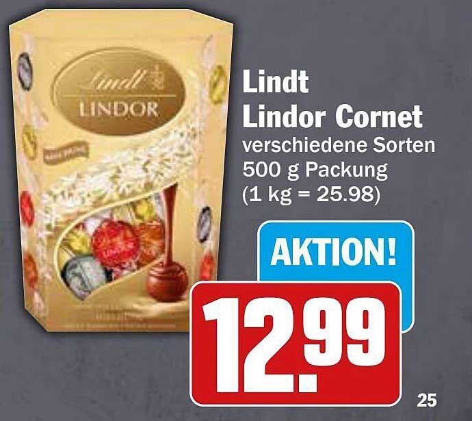 Lindt Lindor Verschiedene Sorten 250G Beutel (175G + 75G Gratis ...