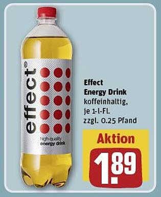 Effect Energy Drink Angebot bei REWE