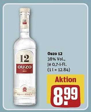 Ouzo 12 Angebot bei REWE
