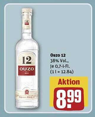 Ouzo 12 Angebot bei REWE