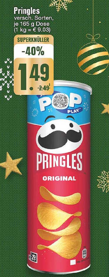 Pringles Original Angebot bei Edeka
