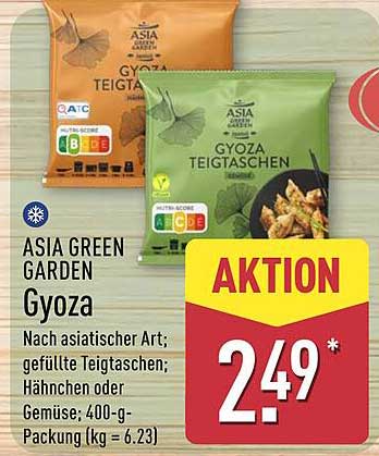 Asia Green Garden Gyoza – Gefüllte Teigtaschen Nach Asiatischer Art ...