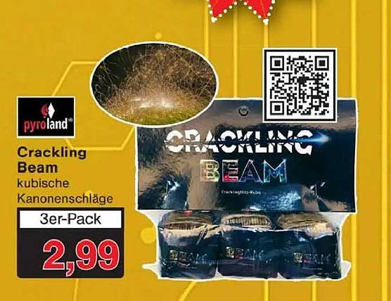 Crackling Beam – 3Er-Pack Angebot bei Zimmermann - ProspektGuru.de