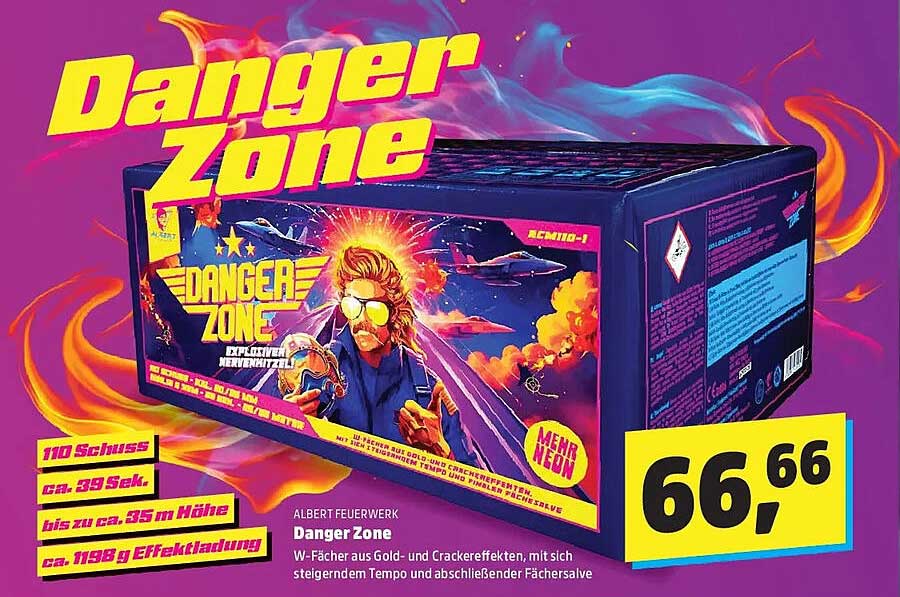 Danger Zone Feuerwerk Angebot bei Thomas Philipps - ProspektGuru.de