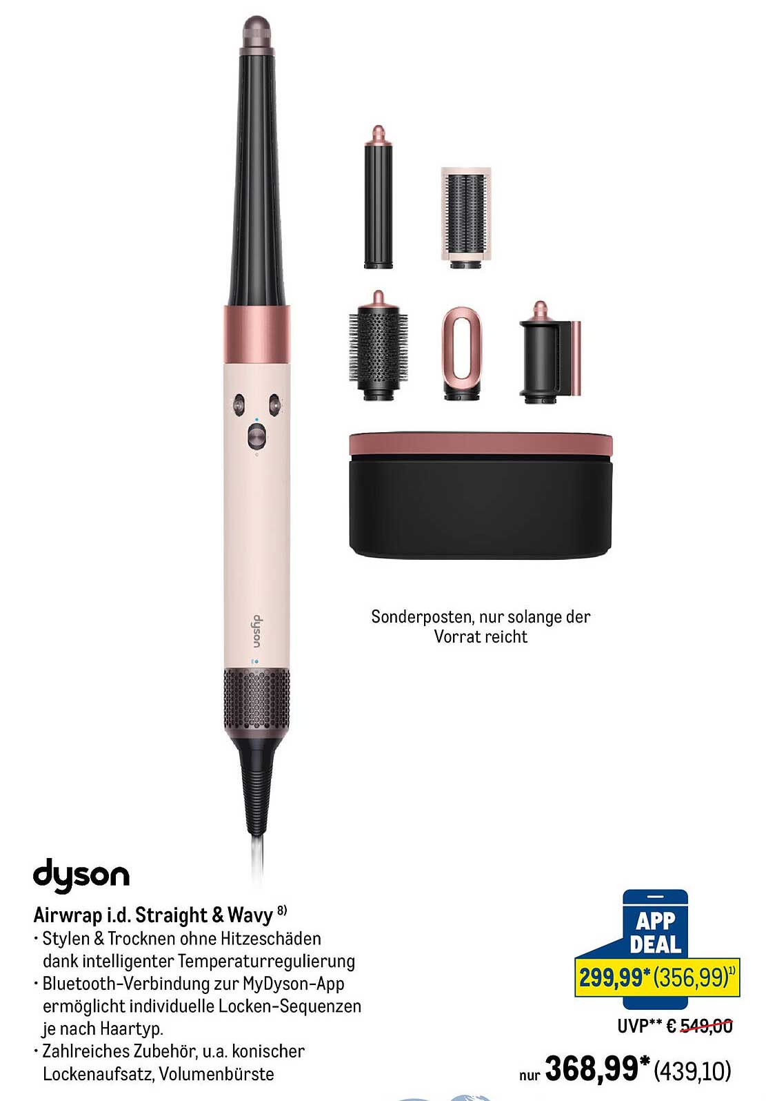 Dyson Airwrap I.d. Straight & Wavy Angebot bei METRO - ProspektGuru.de