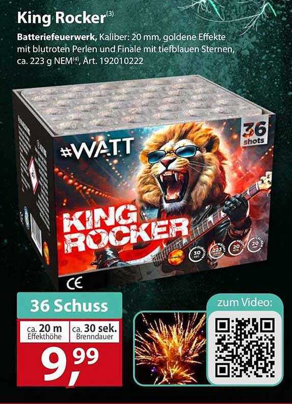 King Rocker Angebot bei Sonderpreis Baumarkt - ProspektGuru.de