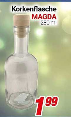 Korkenflasche Magda 280 Ml Angebot bei CENTERSHOP - ProspektGuru.de