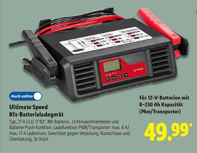 Ultimate Speed Batterieladegert