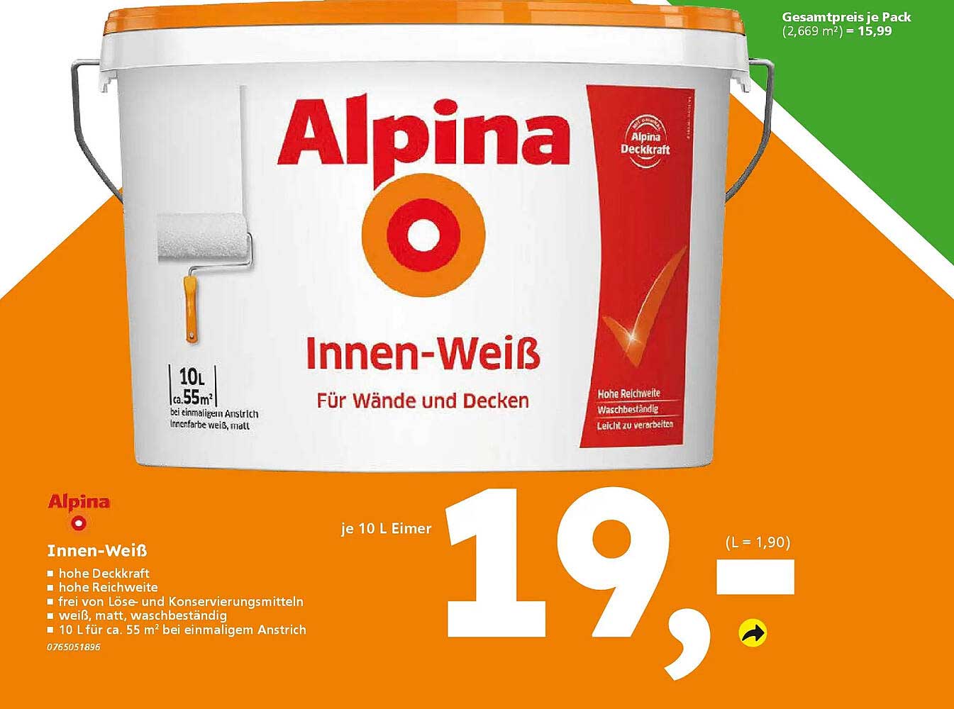 Alpina Weiss Trockenzeit
