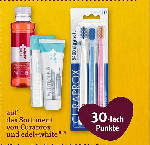 Auf Das Sortiment Von Curaprox Und Edel+White Angebot bei tegut ...