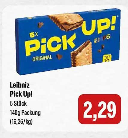 Leibniz Pick Up! 5 Stück 140G Packung Angebot bei Feneberg ...