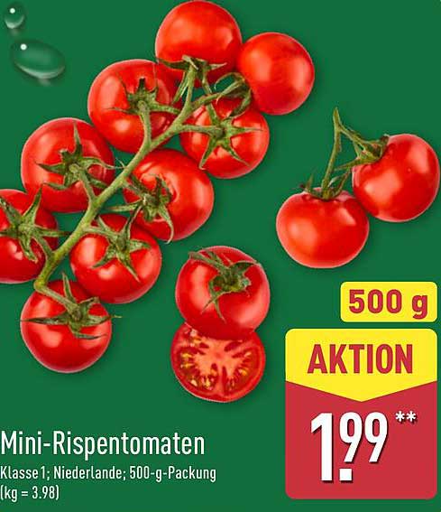 Mini-Rispentomaten Angebot bei Aldi Nord - ProspektGuru.de