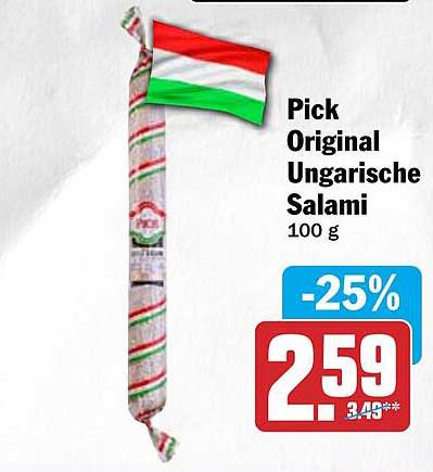 Pick Original Ungarische Salami Angebot bei tegut - ProspektGuru.de