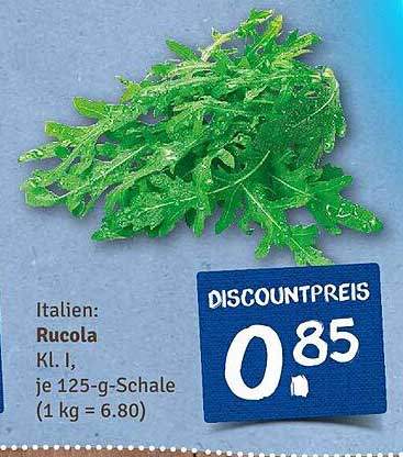 Rucola Kl. I, Je 125-G-Schale Angebot bei nahkauf - ProspektGuru.de