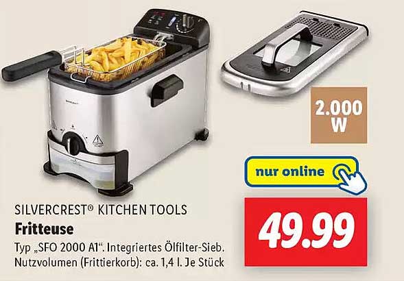 Fritteuse Angebot bei Lidl - ProspektGuru.de