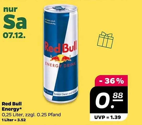 Red Bull Energy* Angebot bei NETTO