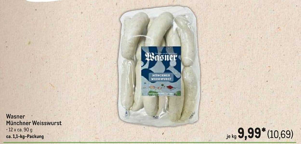 Alpenfest Münchner Weißwurst Angebot bei Lidl - ProspektGuru.de