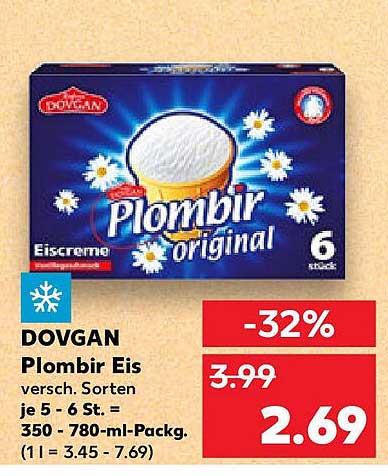 Dovgan Plombir Eis - Vielfältige Sorten Zum Genießen Angebot bei ...