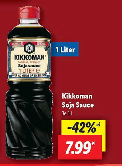 Kikkoman Soja Sauce Angebot bei Lidl - ProspektGuru.de