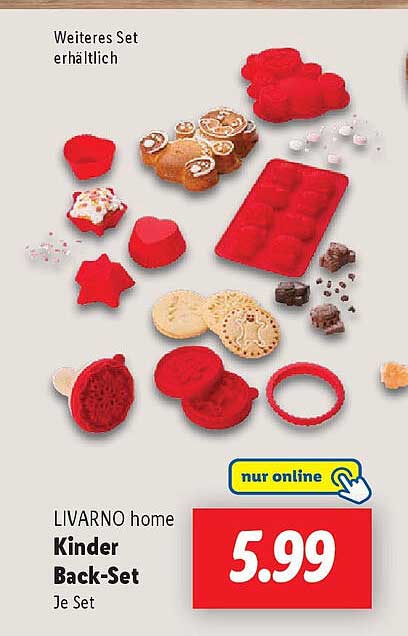 Livarno Home Kinder Back-Set Angebot bei Lidl