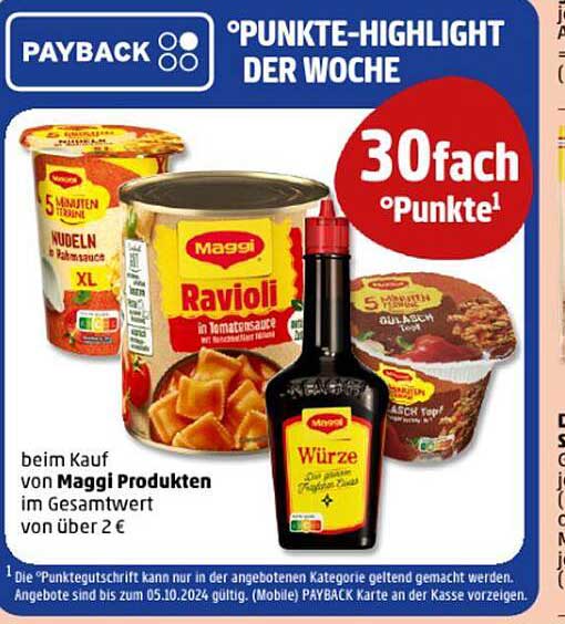 Maggi Ravioli In Tomatensauce Angebot bei Penny
