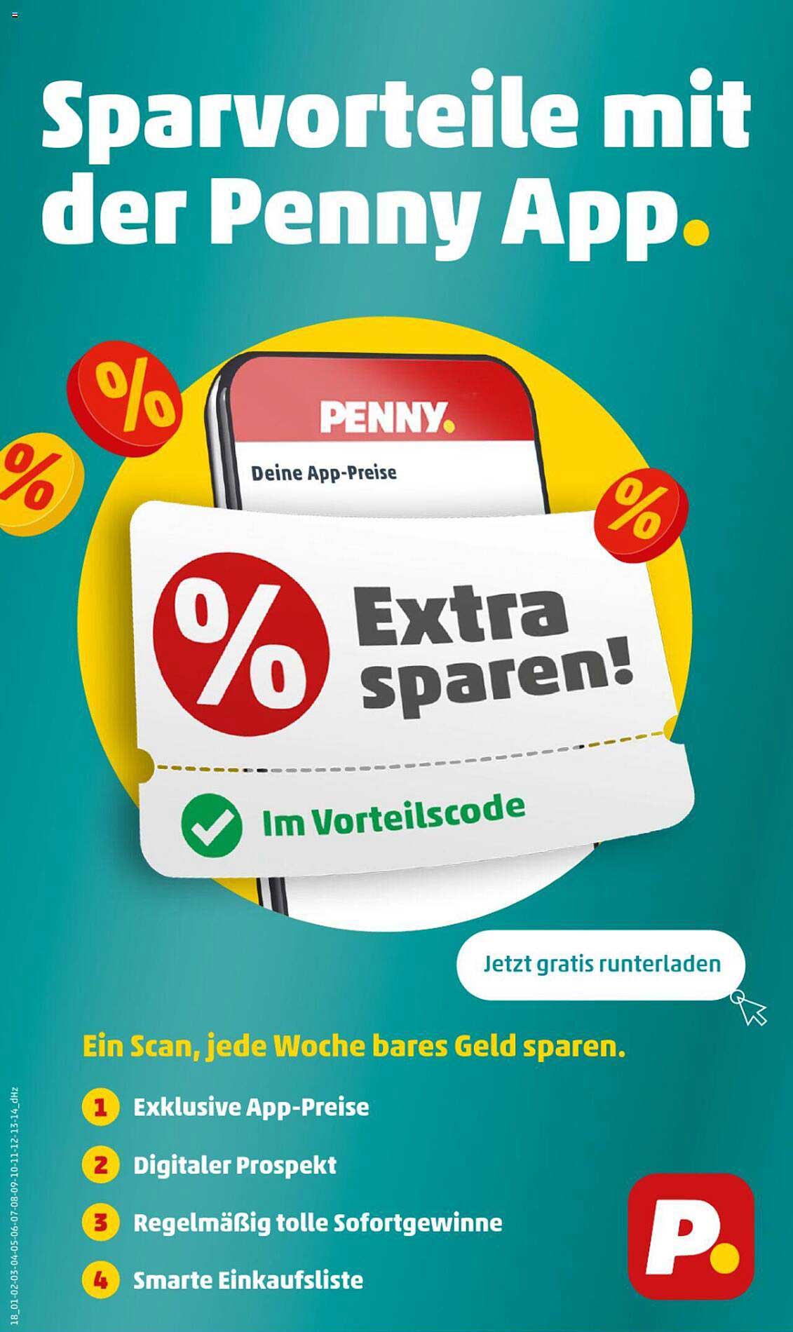 Sparvorteile Mit Der Penny App. Angebot bei Penny